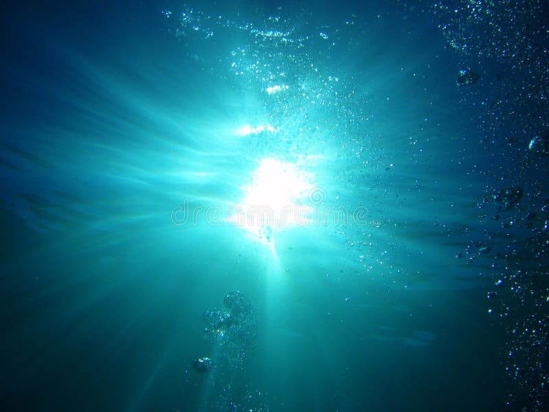 Underwater Sun Stock Photography - Image: 9448742