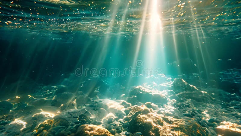 Sunlight Beams through a Dense Rainforest Canopy, Illuminating the Lush ...