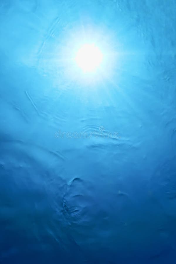 Underwater Sunlight through Water Surface, Underwater Background Stock ...
