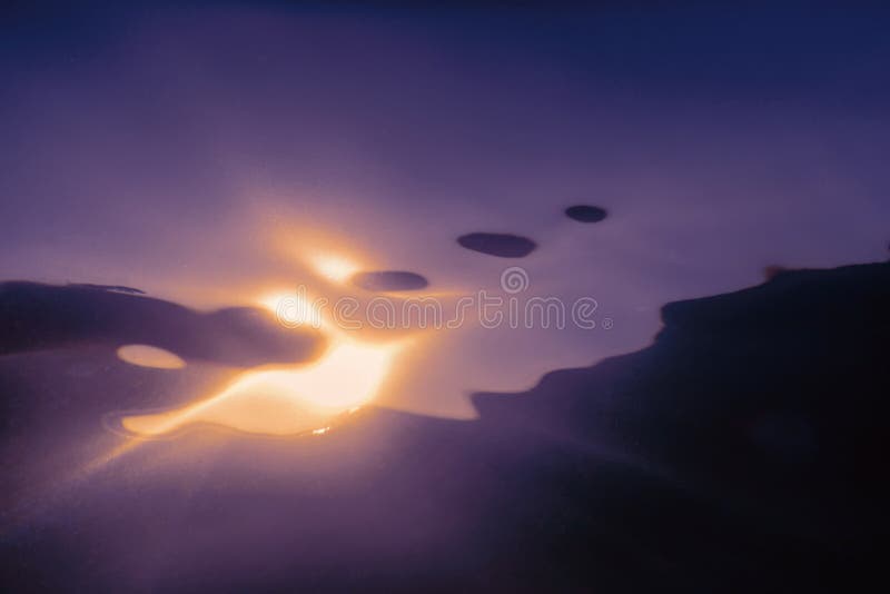 Underwater Sunset Water Surface Stock Photo - Image of aquatic, depth ...