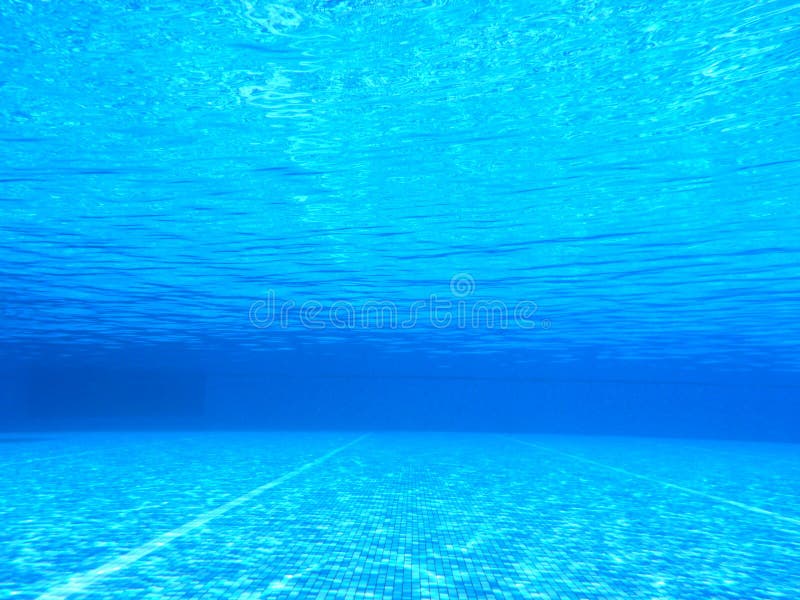 Underwater at the Swimming Pool Stock Image - Image of pool, serene ...