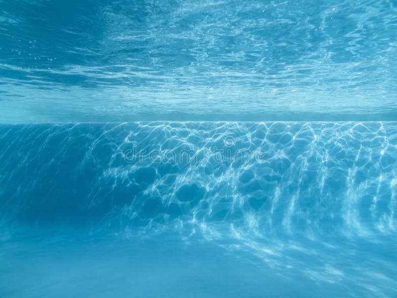 Underwater Swimming Pool Ledge Stock Photo - Image of water, ledge ...