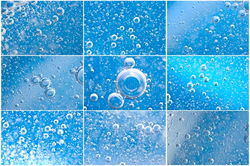 Underwater Textures Collage. Stock Photo - Image of abstract, concept ...