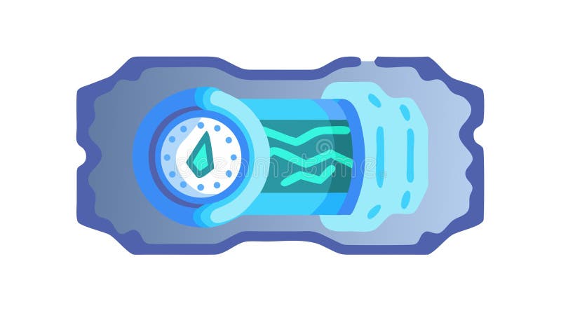 Underwater Timekeeping Aquatic Device Innovation, Vector Design Generative AI Stock Vector ...