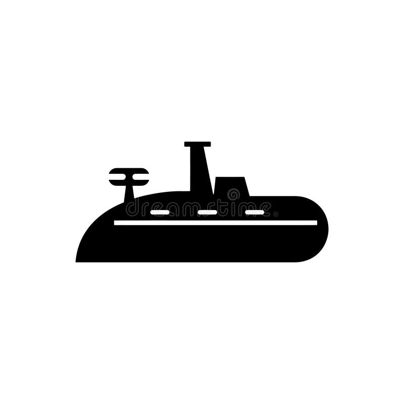 Underwater vessel icon stock vector. Illustration of marine - 303391624