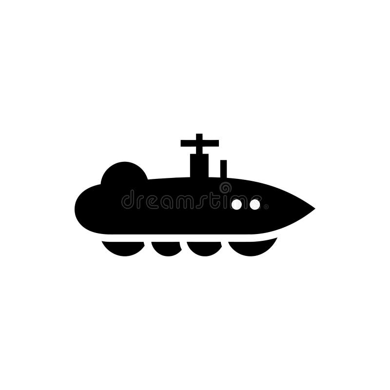Underwater vessel icon stock vector. Illustration of subaquatic - 303391676