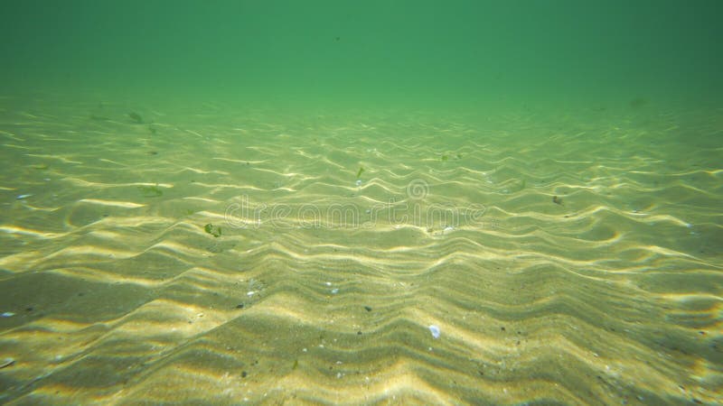 Underwater View of Ocean Waves, Sand and Sun Rays Stock Footage - Video ...