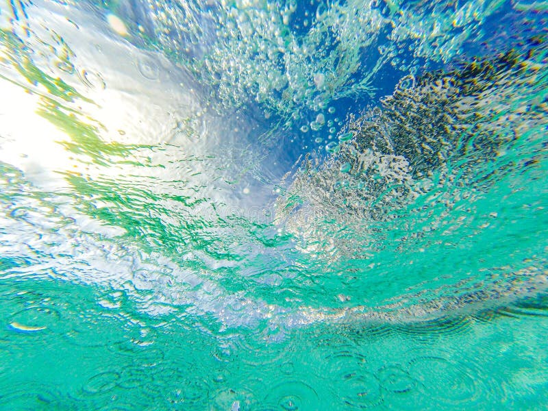 Underwater View from the Pool Stock Image - Image of swimming, cool ...