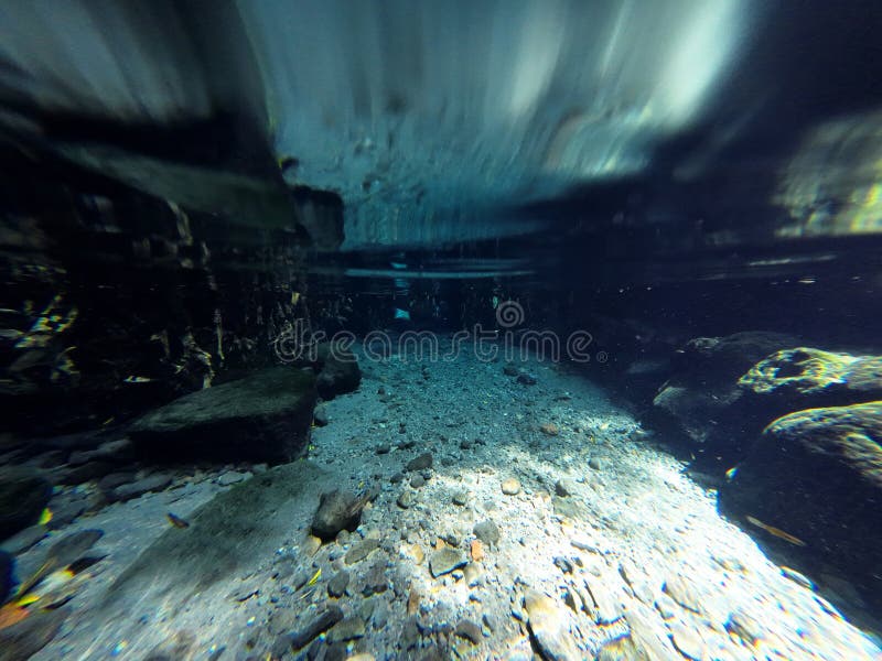 Underwater View of the River Stock Photo - Image of view, default ...