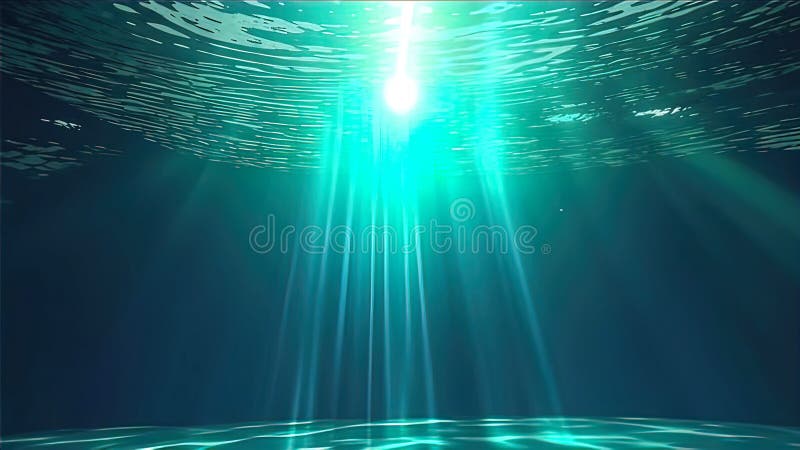 Underwater Wavy Digital Gradient Background, 3D Rendering Effect? Stock ...