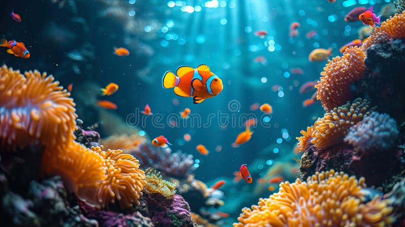 The Underwater World on a Photophone with a Group of Exotic Sea ...