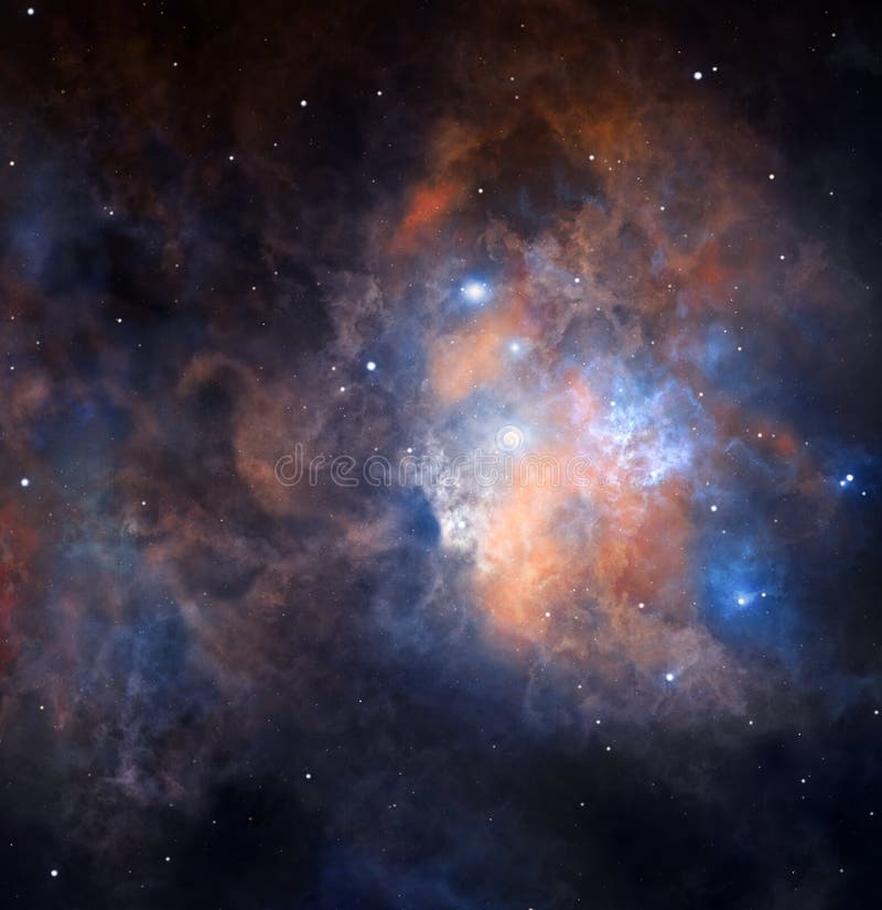 Deep space nebulae stock photo. Image of astronomy, beautiful - 15635674