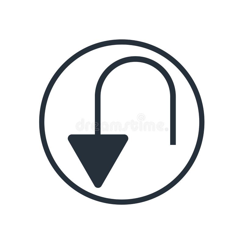 Undo Linear Icon. Modern Outline Undo Logo Concept on White Back Stock ...