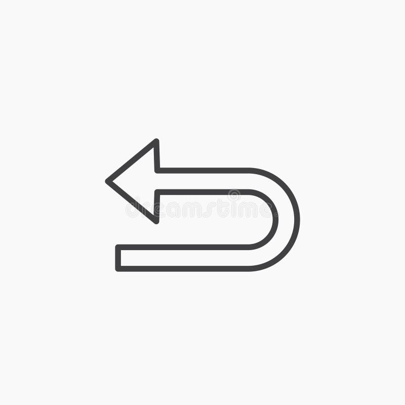 Undo vecor icon set stock illustration. Illustration of logo - 340399502