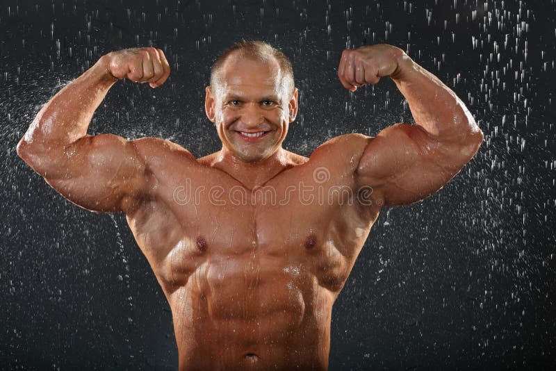 Bodybuilder Spray Tan Stock Photos - Free & Royalty-Free Stock Photos ...