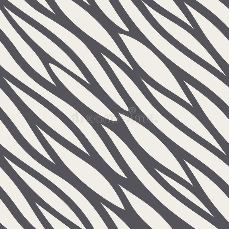 Undulate Structure Seamless Pattern. Stock Vector - Illustration of ...