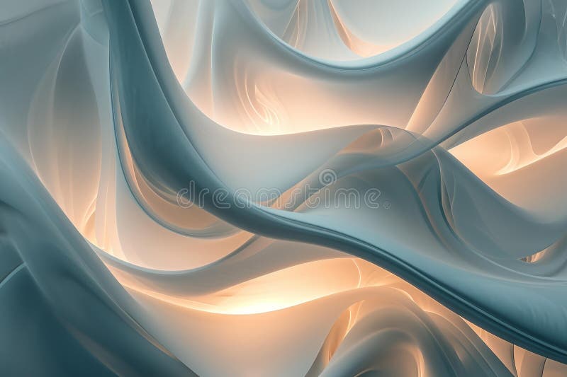 Undulating Abstract Smooth Wavy. Generate Ai Stock Illustration ... Undulating Abstract Smooth Wavy. Generate Ai Stock Illustration ...