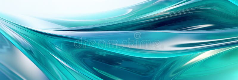 Undulating Glass Texture - a Pattern of Abstract, Wavy Glass Elements ...