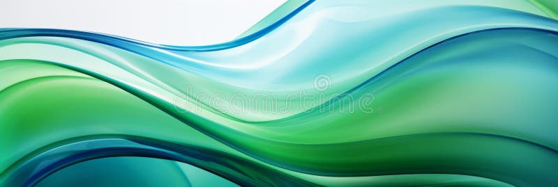 Undulating Glass Texture - a Pattern of Abstract, Wavy Glass Elements ...