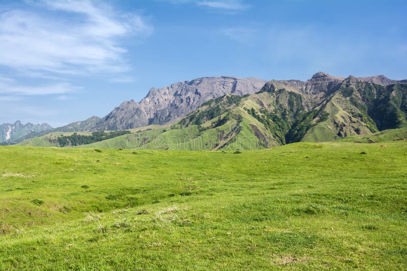 Undulating Mountain Peak in the Saddle-like Shape Stock Image - Image ...