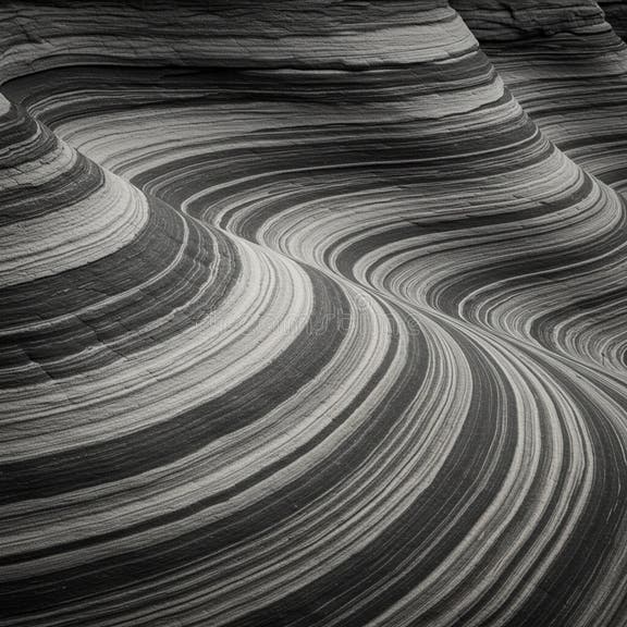 Undulating Rock Formations Create Rhythmic, Flowing Patterns Resembling ...