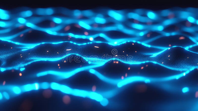 The Undulating Texture of this Surface is Accentuated by an Abstract 3D ...