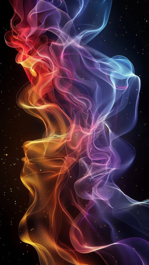 Undulating Wave of Light stock photo. Image of flowing - 314156298