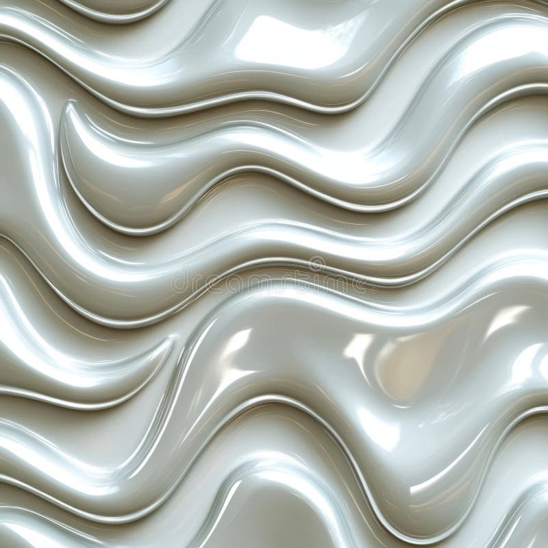 Undulating White Surfaces with a Smooth Finish Produce a Contemporary ...