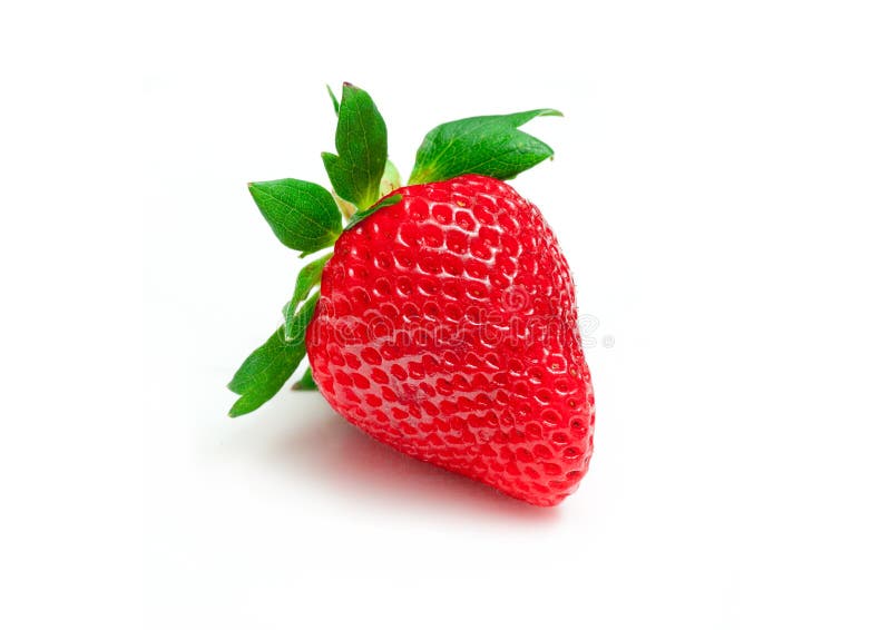 Une fraise fraîche image stock. Image du mûr, organique - 27754567