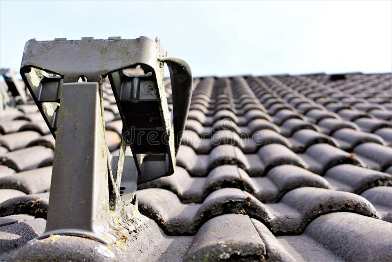 Une Image Des Tuiles De Toiture, Maison, Architecture Image stock ...