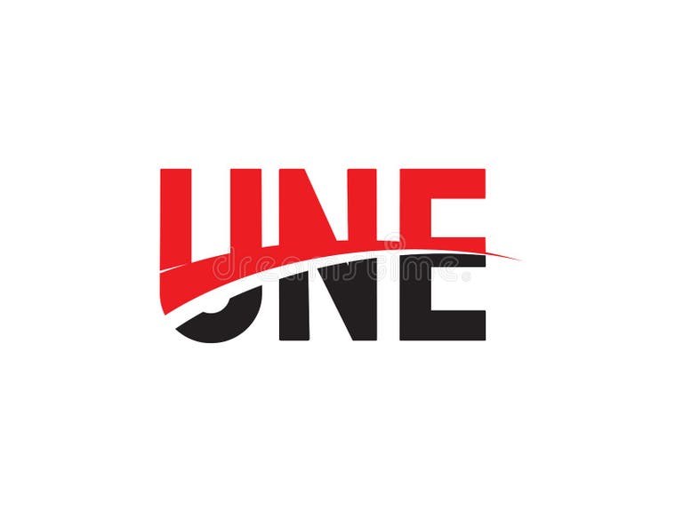 UNE Letter Initial Logo Design Vector Illustration Stock Vector ... UNE Letter Initial Logo Design Vector Illustration Stock Vector ...