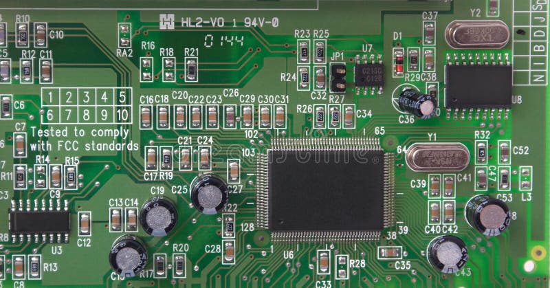 Carte PCB De Carte électronique, Détail D'un Circ Imprimé électronique ...