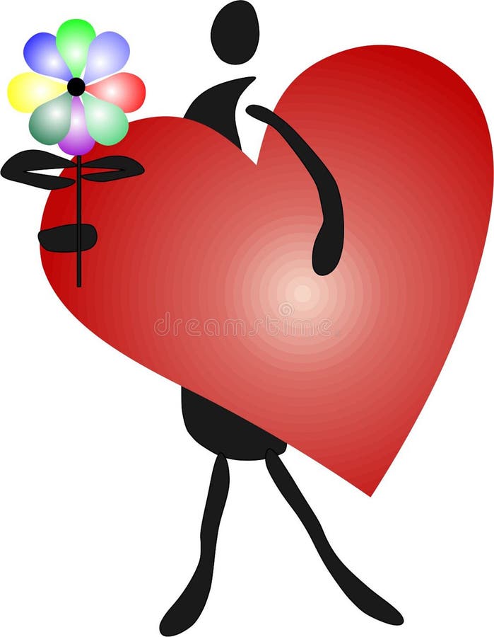 Une personne aimable illustration stock. Illustration du avec - 95851676