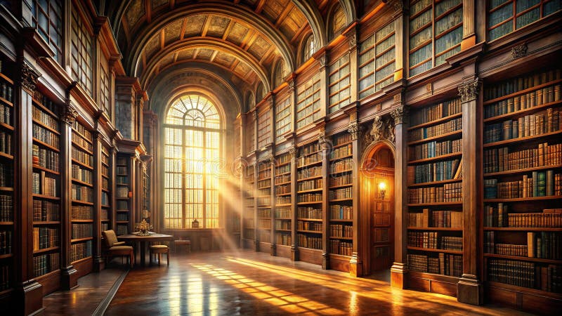 Unearthing History a Glimpse into an Ancient Library Archive Filled ...
