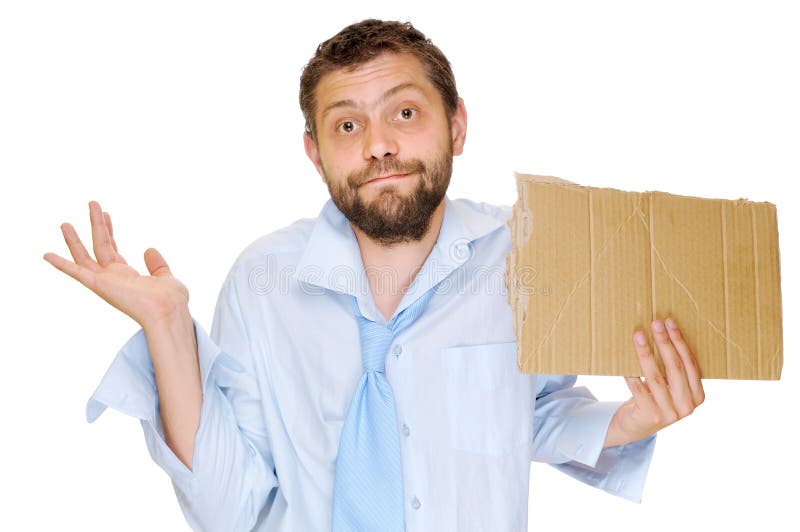 Unemployed stock photo. Image of firing, human, copy - 26188902