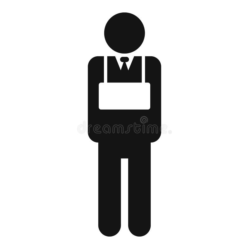 Unemployed Manager Icon, Simple Style Stock Vector - Illustration of ... Unemployed Manager Icon, Simple Style Stock Vector - Illustration of ...