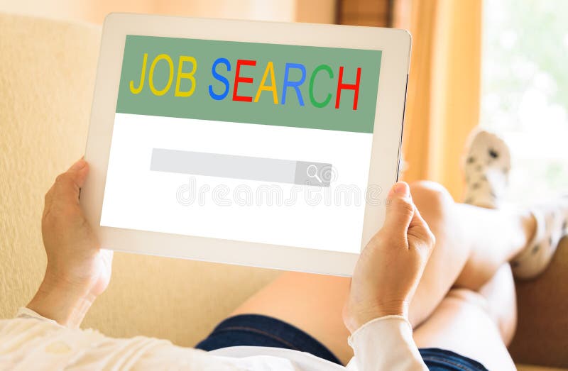 Job search stock photo. Image of monitor, computer, application - 151937702