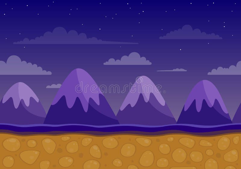 Unending Sea Background stock illustration. Illustration of unending ...