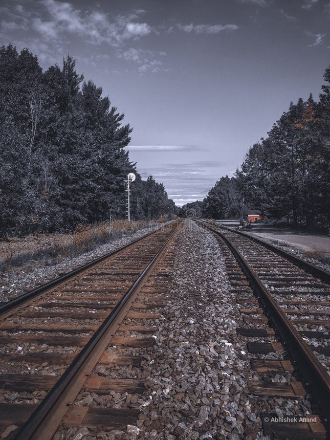 Unending tracks stock image. Image of unending, neverending - 184020061