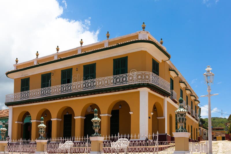UNESCO Cuba Building and Architecture in Trinidad 3 Stock Photo - Image ...