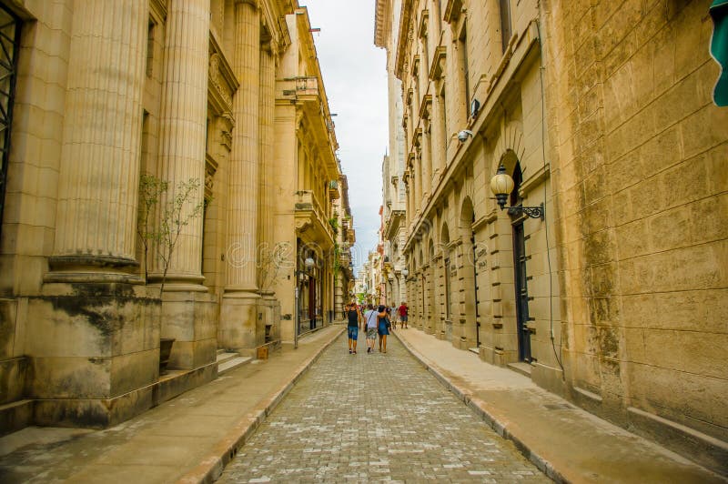 Unesco Declared Historic Center of Havana Editorial Stock Image - Image ...