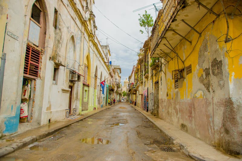 Unesco Declared Historic Center of Havana Stock Photo - Image of ...
