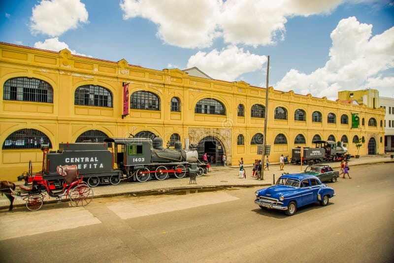 Unesco Declared Historic Center of Havana Editorial Stock Image - Image ...