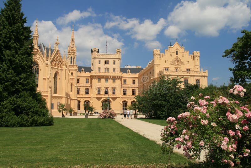 Unesco park in Lednice stock image. Image of metal, decorative - 46838233