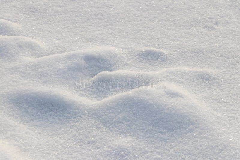 Uneven Ground Surface Covered with Snow, Snow Texture Stock Photo ...