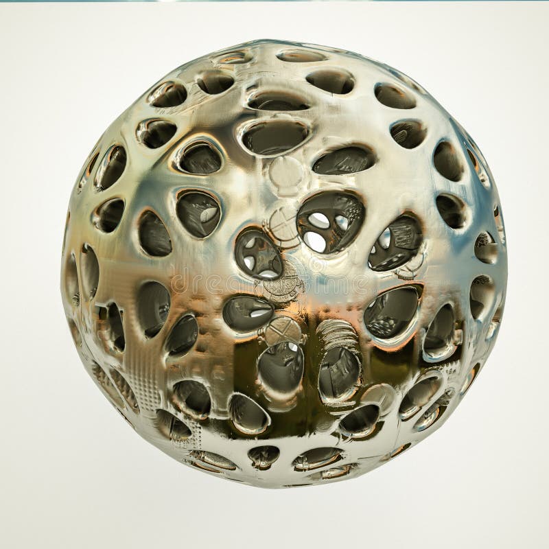 Sphere with Texture of Wood Stock Illustration - Illustration of sphere ...