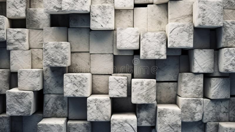 Uneven Stone Blocks Material Rock Texture Abstract Background ...
