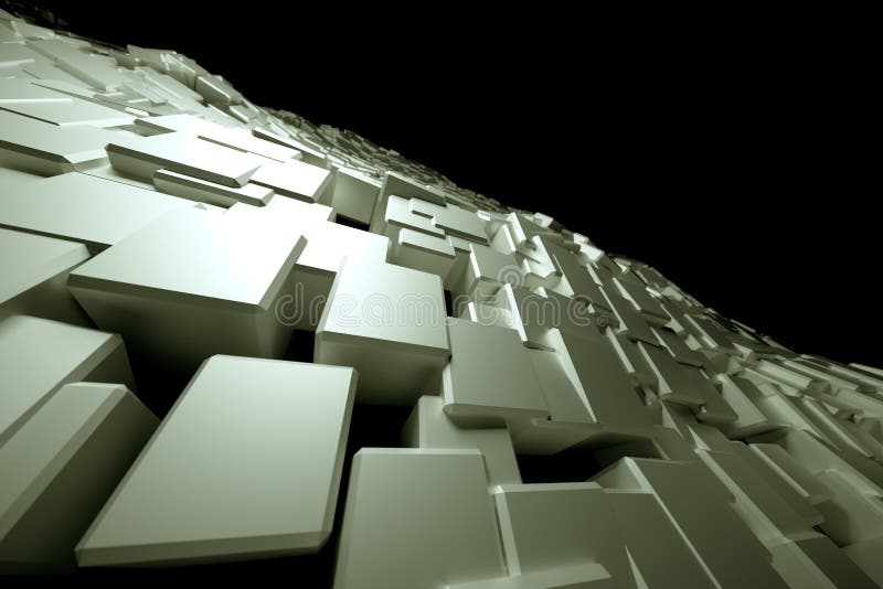 Blocky white surface stock illustration. Illustration of wallpaper ...