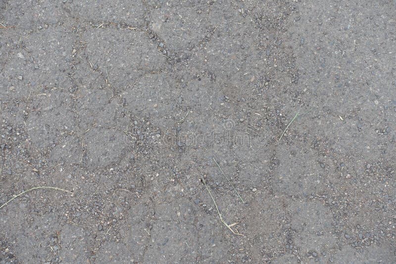 Uneven Surface of Old Asphalt Pavement with Numerous Cracks Stock Photo ...