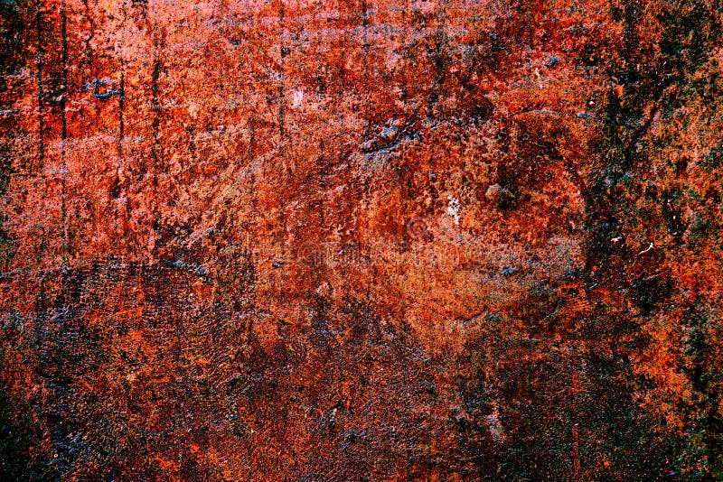 The Uneven Texture of the Rough Metal Surface.Changed Color Scheme ...